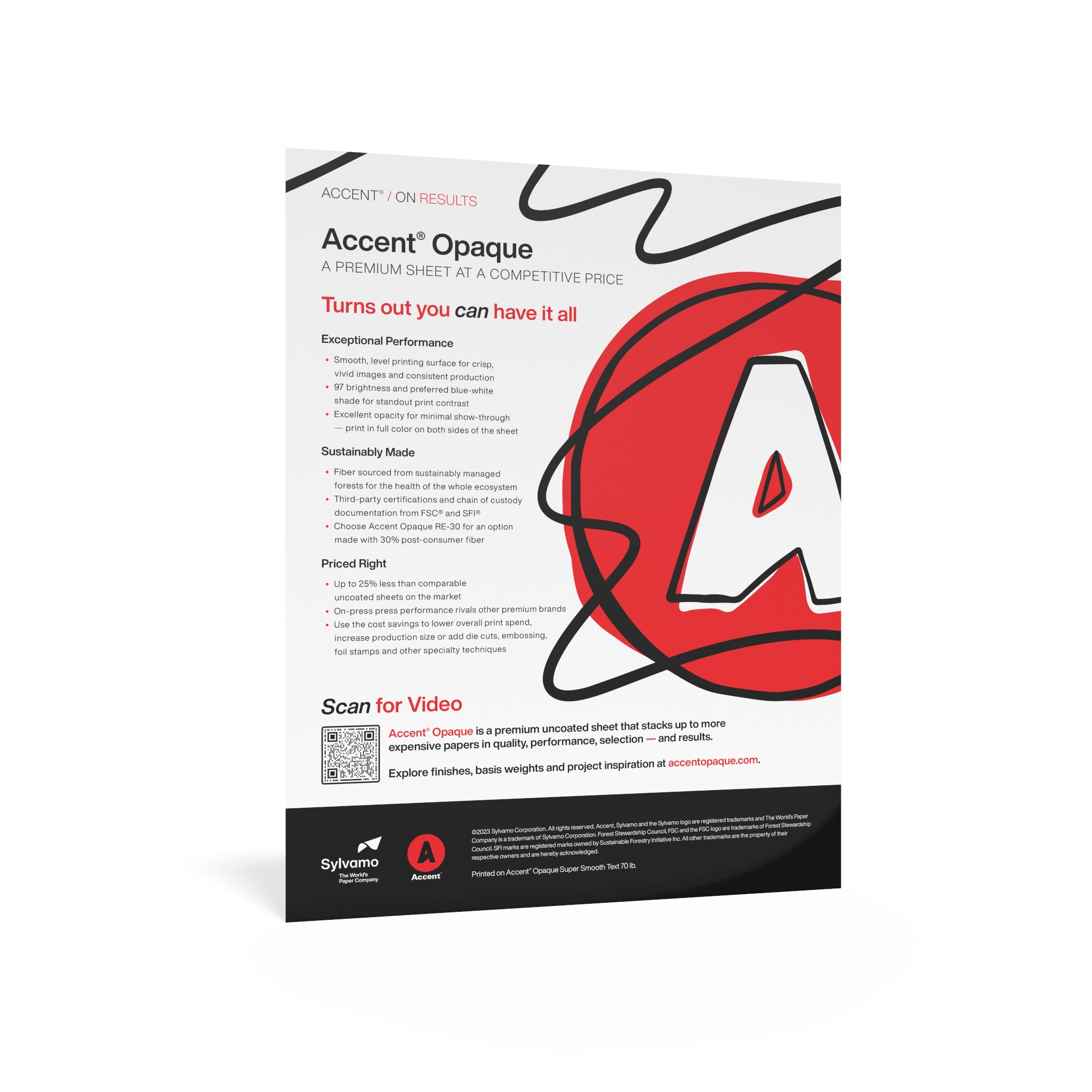 Accent Value Prop Sell Sheet – Accent Opaque Sample Store