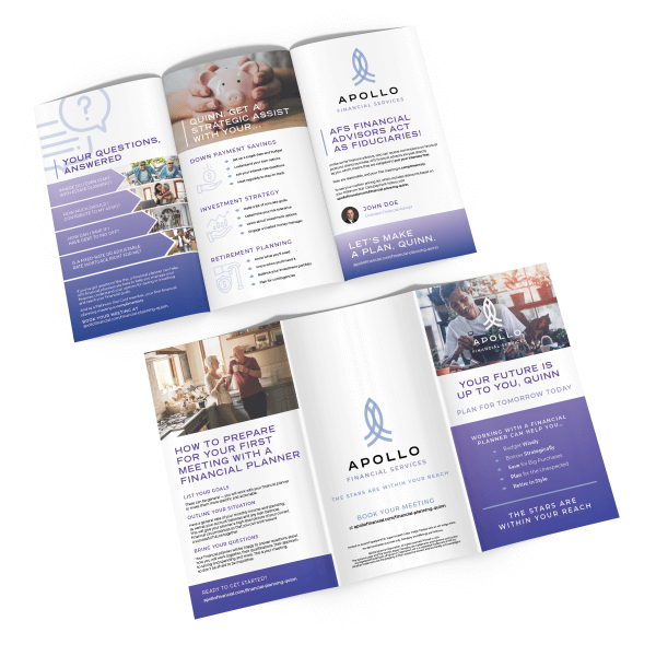 Financial Vertical Kit - Apollo Brochure – Accent Opaque Sample Store