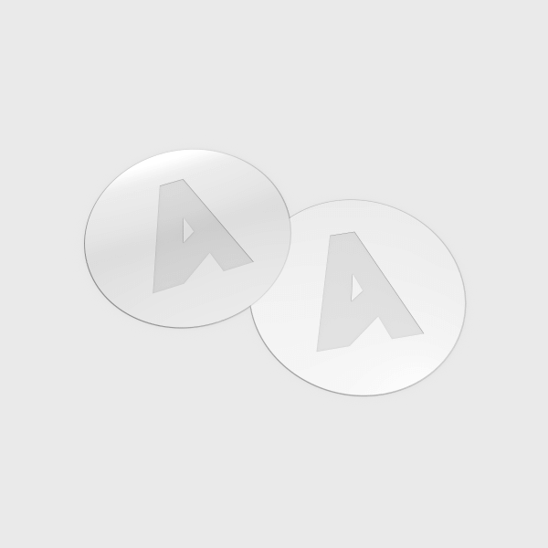 Accent A Sticker - White